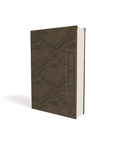 NIV, Boys' Bible, Leathersoft, Brown Camo, Comfort Print