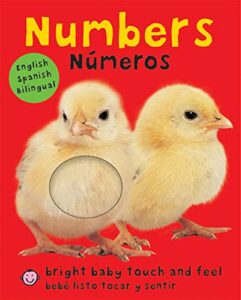 bright baby touch & feel: bilingual numbers / números: english-spanish bilingual (bright baby touch and feel) (spanish edition)