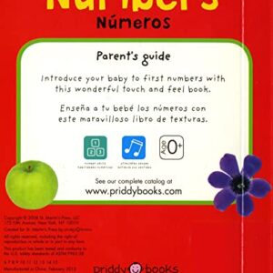 Bright Baby Touch & Feel: Bilingual Numbers / Números: English-Spanish Bilingual (Bright Baby Touch and Feel) (Spanish Edition)