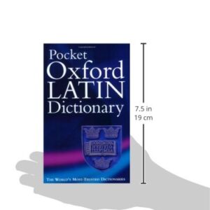 Pocket Oxford Latin Dictionary