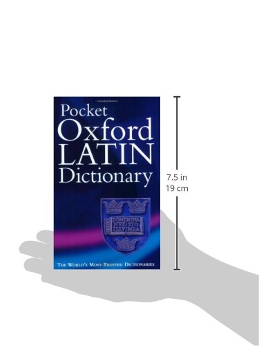 Pocket Oxford Latin Dictionary