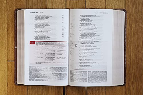 NIV, Life Application Study Bible, Third Edition, Personal Size, Leathersoft, Brown, Red Letter