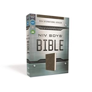 NIV, Boys' Bible, Leathersoft, Brown Camo, Comfort Print