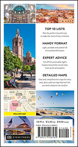 DK Eyewitness Top 10 Valencia (Pocket Travel Guide)