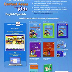 Oxford Picture Dictionary Content Area for Kids English-Spanish Dictionary