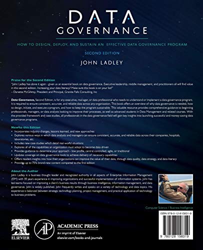 Data Governance: How to Design, Deploy, and Sustain an Effective Data Governance Program