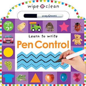 wipe clean: pen control (wipe clean learning books)