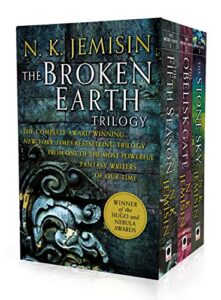 the broken earth trilogy: the fifth season, the obelisk gate, the stone sky