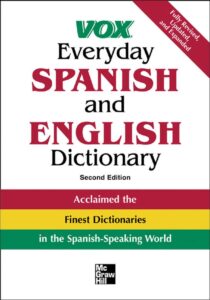 vox everyday spanish and english dictionary (vox dictionary series)