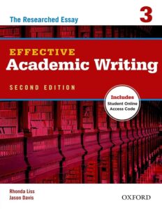 effective academic writing 2e student book 3