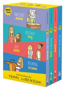 emmie & friends 4-book box set: invisible emmie, positively izzy, just jaime, becoming brianna