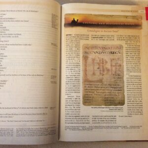 NIV, Archaeological Study Bible, Hardcover: An Illustrated Walk Through Biblical History and Culture