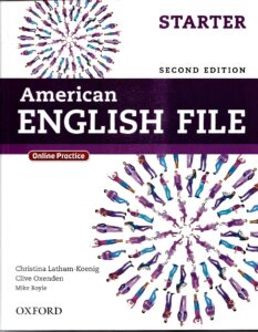 american english file second edition: level starter student book: with online practice