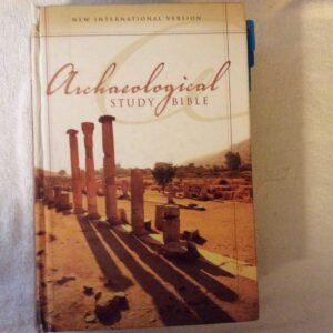 NIV, Archaeological Study Bible, Hardcover: An Illustrated Walk Through Biblical History and Culture