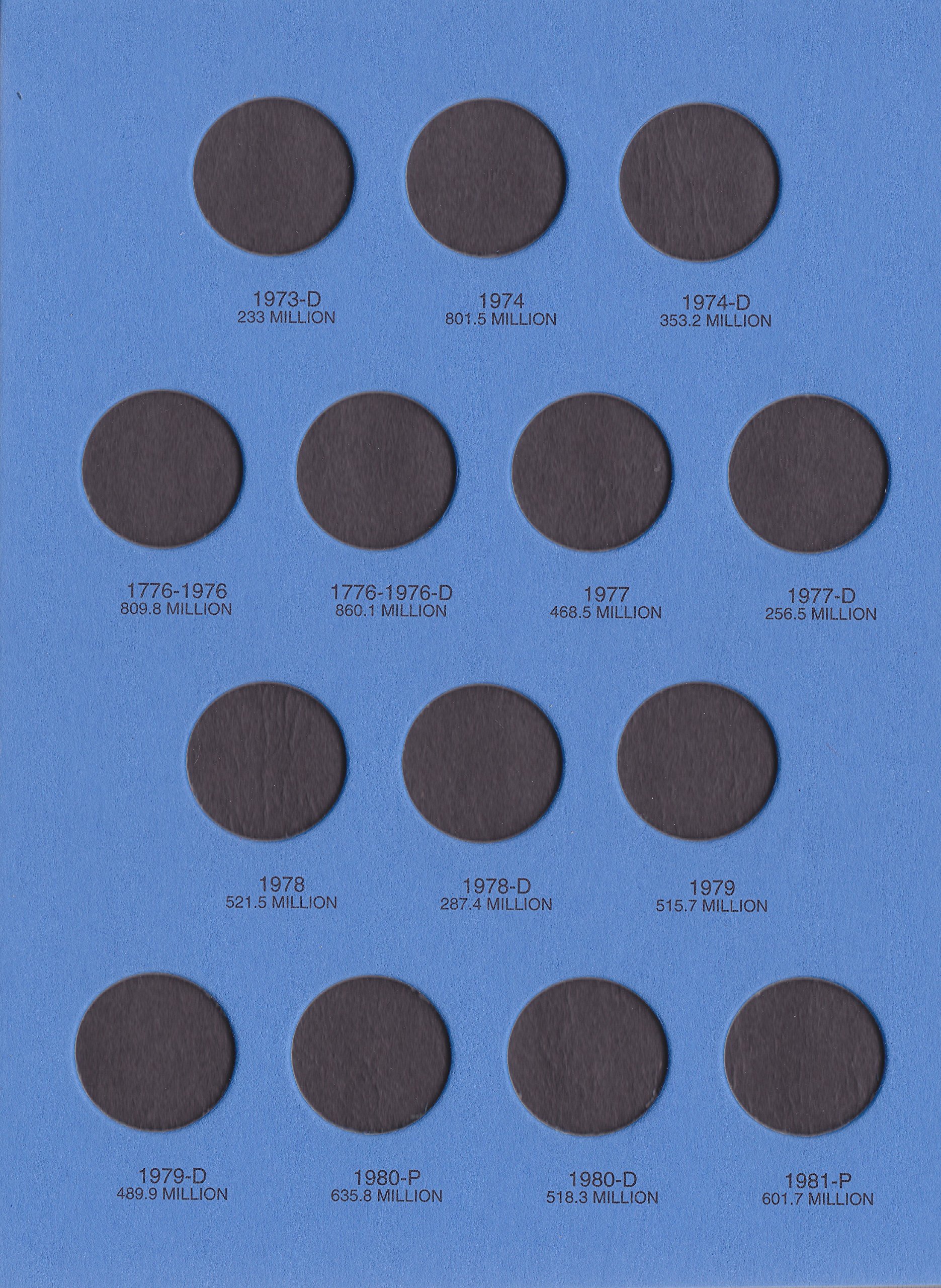 Washington Quarter Folder 1965-1987 (Official Whitman Coin Folder)