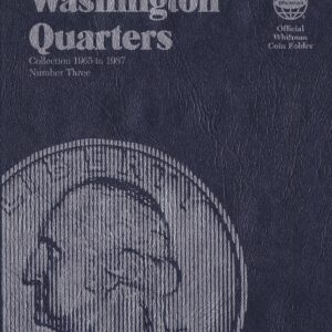 Washington Quarter Folder 1965-1987 (Official Whitman Coin Folder)