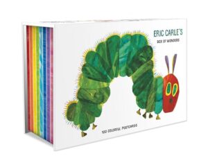 eric carle's box of wonders: 100 colorful postcards