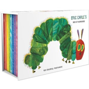 Eric Carle's Box of Wonders: 100 Colorful Postcards