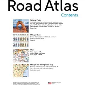 Rand McNally 2023 Road Atlas: United States, Canada, Mexico (Rand McNally Road Atlas)