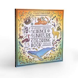 The Wondrous Workings of Science and Nature Coloring Book: 40 Line Drawings to Color