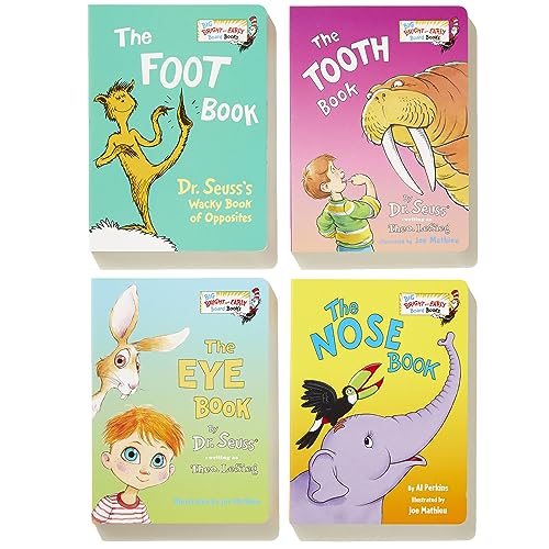 The Big Boxed Set of Bright and Early Board Books About Me: The Foot Book; The Eye Book; The Tooth Book; The Nose Book (Big Bright & Early Board Book)