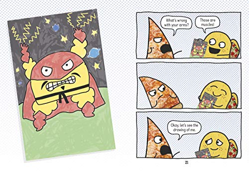 Pizza and Taco: Super-Awesome Comic!: (A Graphic Novel)