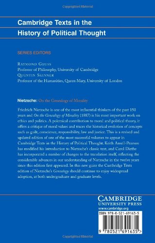 Nietzsche: 'On the Genealogy of Morality' and Other Writings: Revised Student Edition (Cambridge Texts in the History of Political Thought)