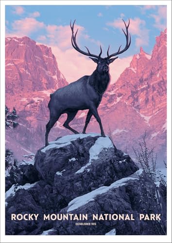 National Parks Postcards: 100 Illustrations That Celebrate America's Natural Wonders