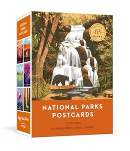 national parks postcards: 100 illustrations that celebrate america's natural wonders