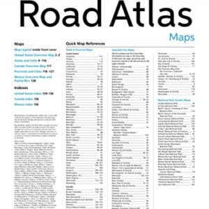 Rand McNally 2023 Road Atlas: United States, Canada, Mexico (Rand McNally Road Atlas)