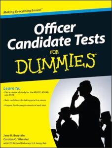 officer candidate tests for dummies