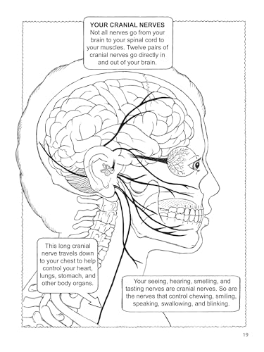 My First Book About the Brain (Dover Science For Kids Coloring Books)