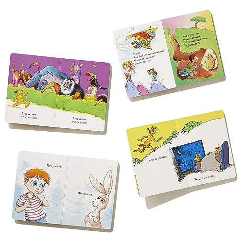 The Big Boxed Set of Bright and Early Board Books About Me: The Foot Book; The Eye Book; The Tooth Book; The Nose Book (Big Bright & Early Board Book)