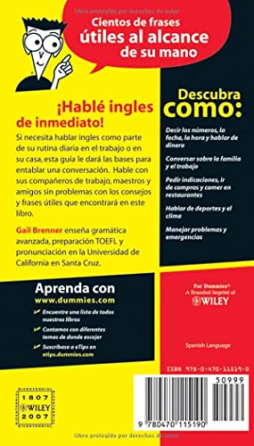 Frases en Ingles para Dummies (Spanish Edition)