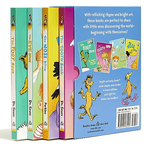 The Big Boxed Set of Bright and Early Board Books About Me: The Foot Book; The Eye Book; The Tooth Book; The Nose Book (Big Bright & Early Board Book)