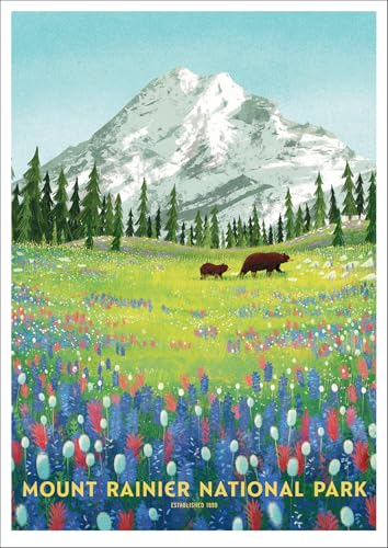 National Parks Postcards: 100 Illustrations That Celebrate America's Natural Wonders