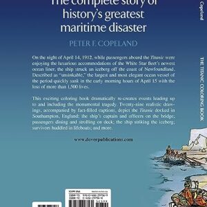 The Titanic Coloring Book (Dover World History Coloring Books)