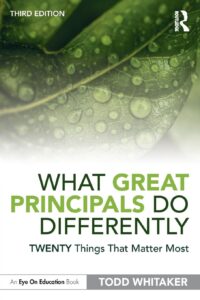 what great principals do differently: twenty things that matter most