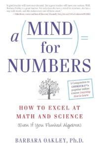 a mind for numbers: how to excel at math and science (even if you flunked algebra)