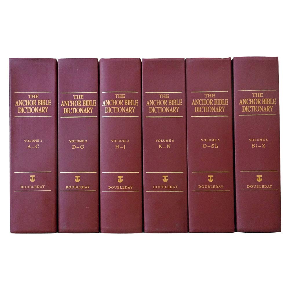 The Anchor Bible Dictionary (6 Volume Set)