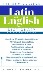 the bantam new college latin & english dictionary (the bantam new college dictionary) (english and latin edition)