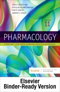 pharmacology - binder ready: a patient-centered nursing process approach