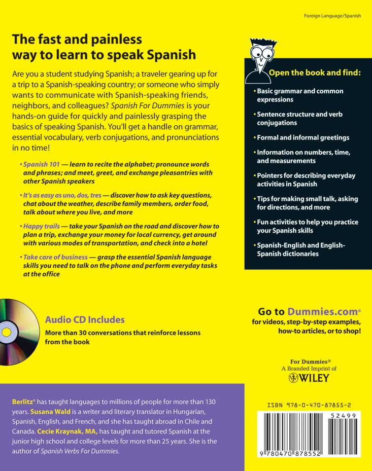 Spanish For Dummies