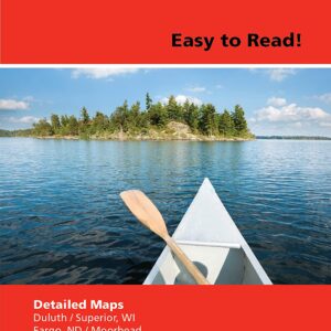 Rand McNally Easy to Read: Minnesota State Map