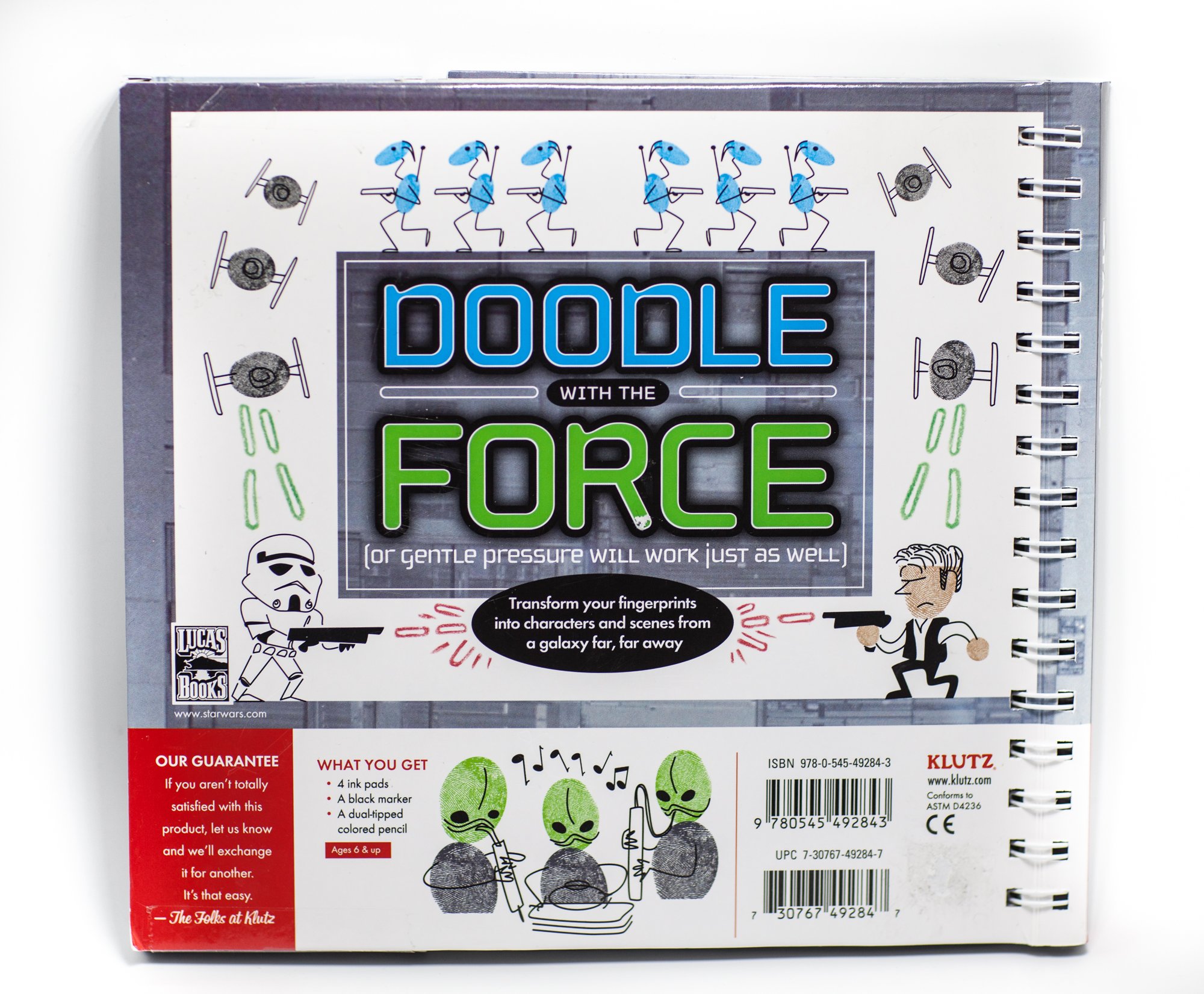 Klutz Star Wars Thumb Doodles Book Kit