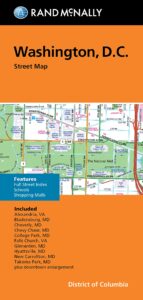 rand mcnally folded map: washington, d.c. street map