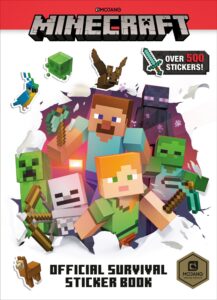 minecraft official survival sticker book (minecraft)