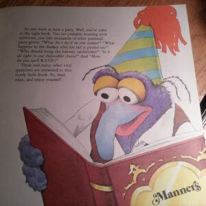 Muppet Manners: Or, the Night Gonzo Gave a Party : Starring Jim Henson's Muppets