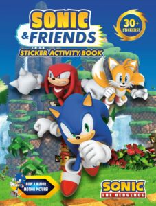 sonic & friends sticker activity book (sonic the hedgehog)