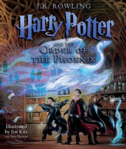 harry potter and the order of the phoenix: the illustrated edition (harry potter, book 5)